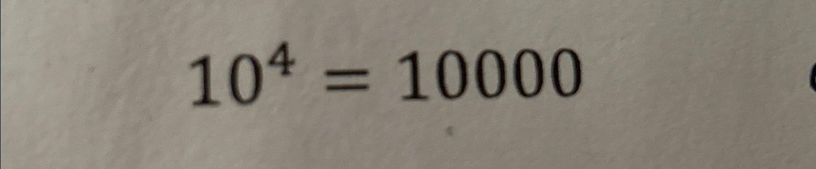 Solved Convert the exponential equation 104=10000 ﻿to a | Chegg.com