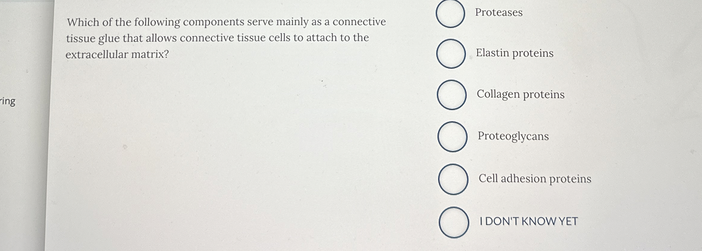 Solved Which of the following components serve mainly as a | Chegg.com
