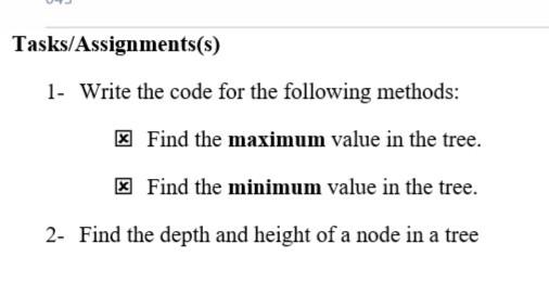 Solved In Data Structure Java I Need The Complete Source 