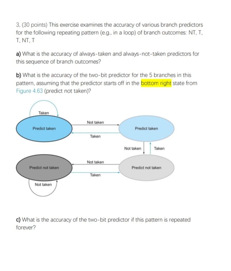 Solved 3, (30 points) This exercise examines the accuracy of | Chegg.com