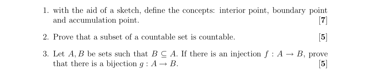 Solved with the aid of a sketch, define the concepts: | Chegg.com