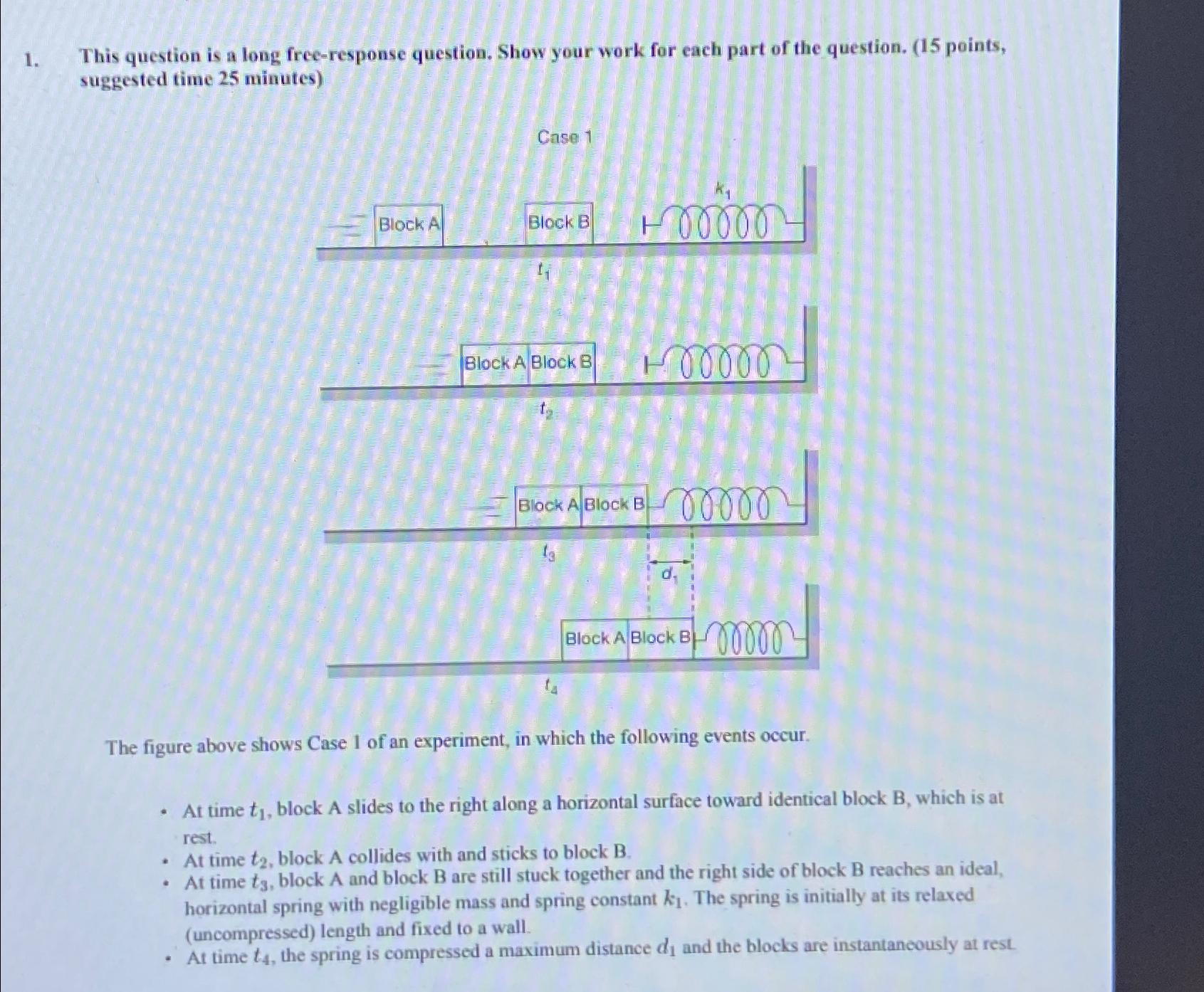 Solved This question is a long free-response question. Show | Chegg.com