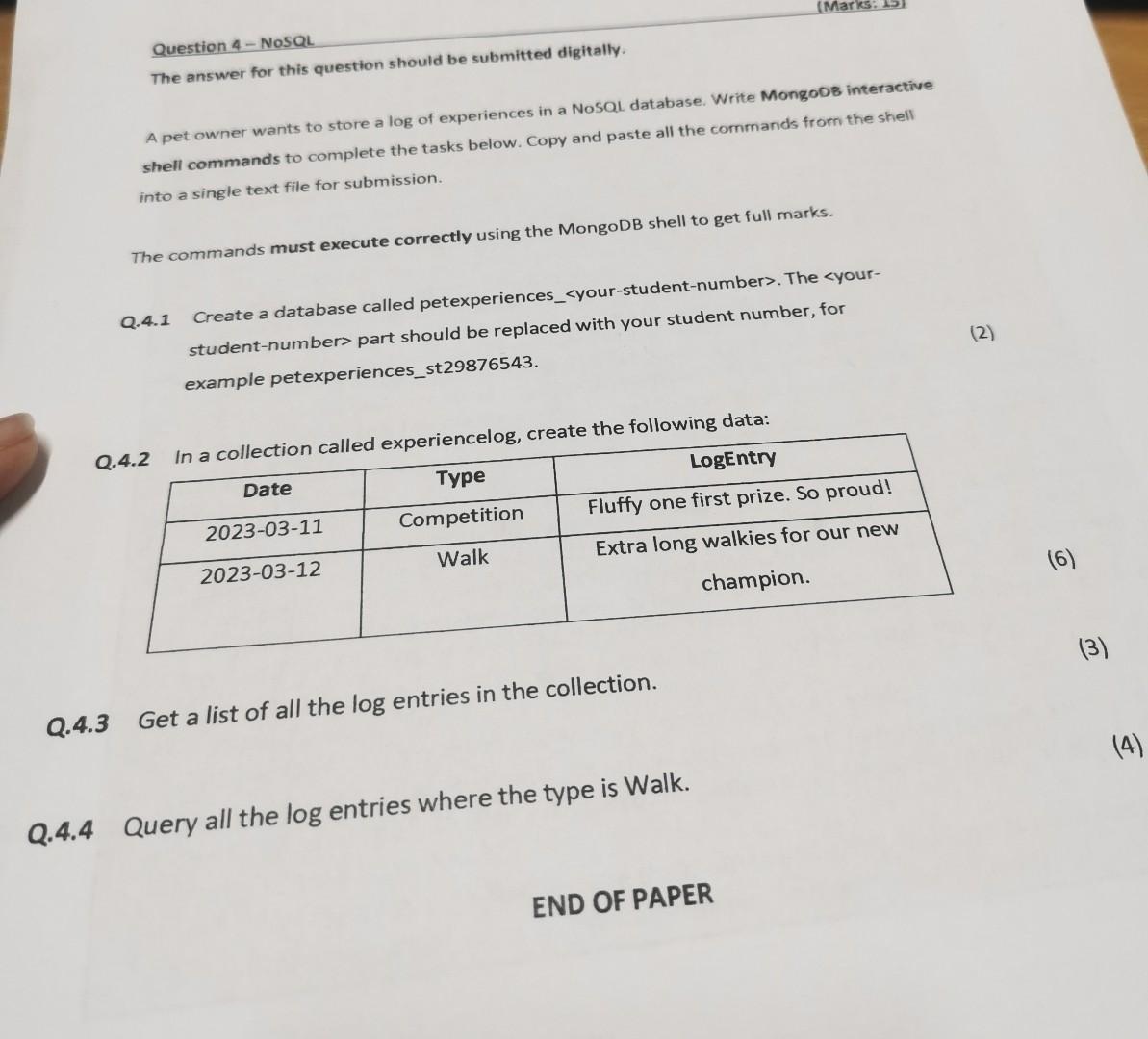 Solved The answer for this question should be submitted | Chegg.com