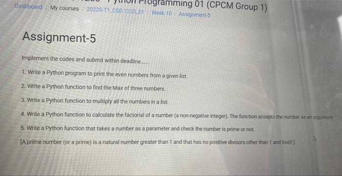 Solved Implement the codes and submit within deadline..... | Chegg.com
