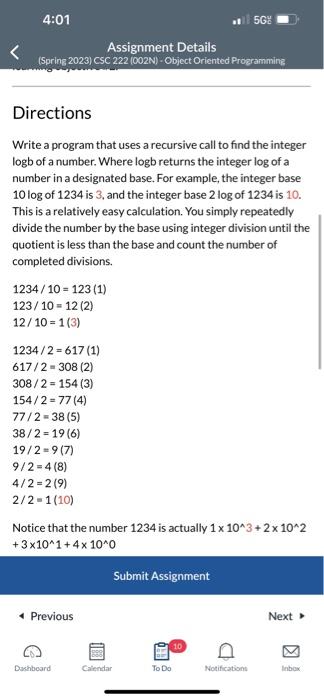 Solved Write a program that uses a recursive call to find | Chegg.com