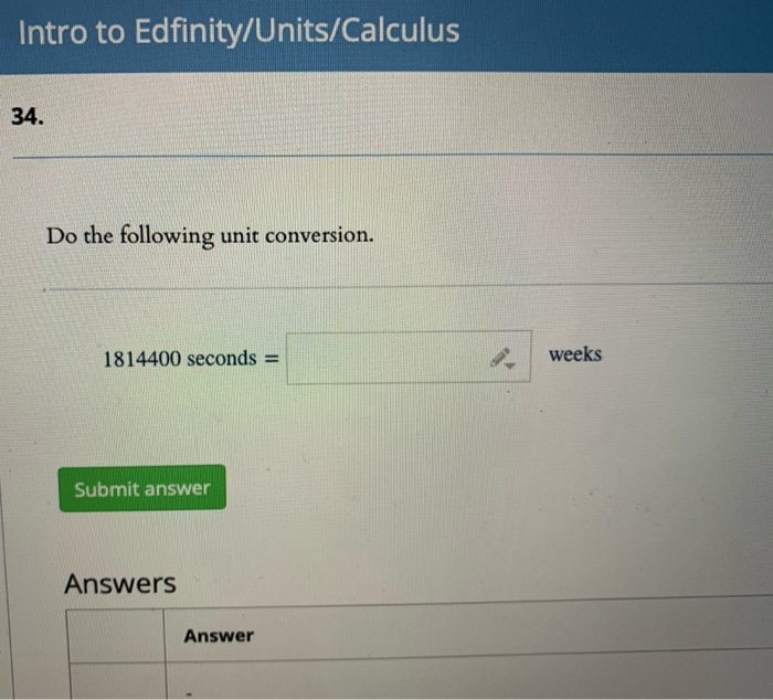 Solved Intro to Edfinity/Units/Calculus 34. Do the following | Chegg.com