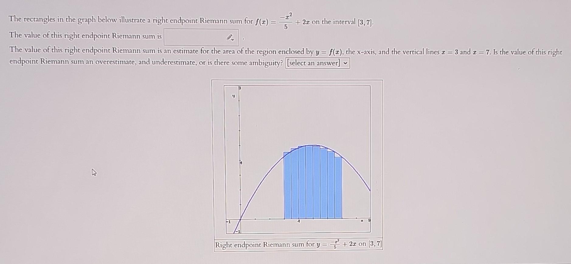 Solved The rectangles in the graph below illustrate a right | Chegg.com