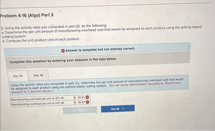 Solved Required information Problem 4-16 (Algo) Contrasting | Chegg.com