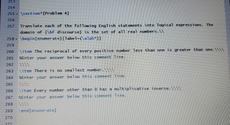 Solved Problem 4 Translate Each Of The Following English 