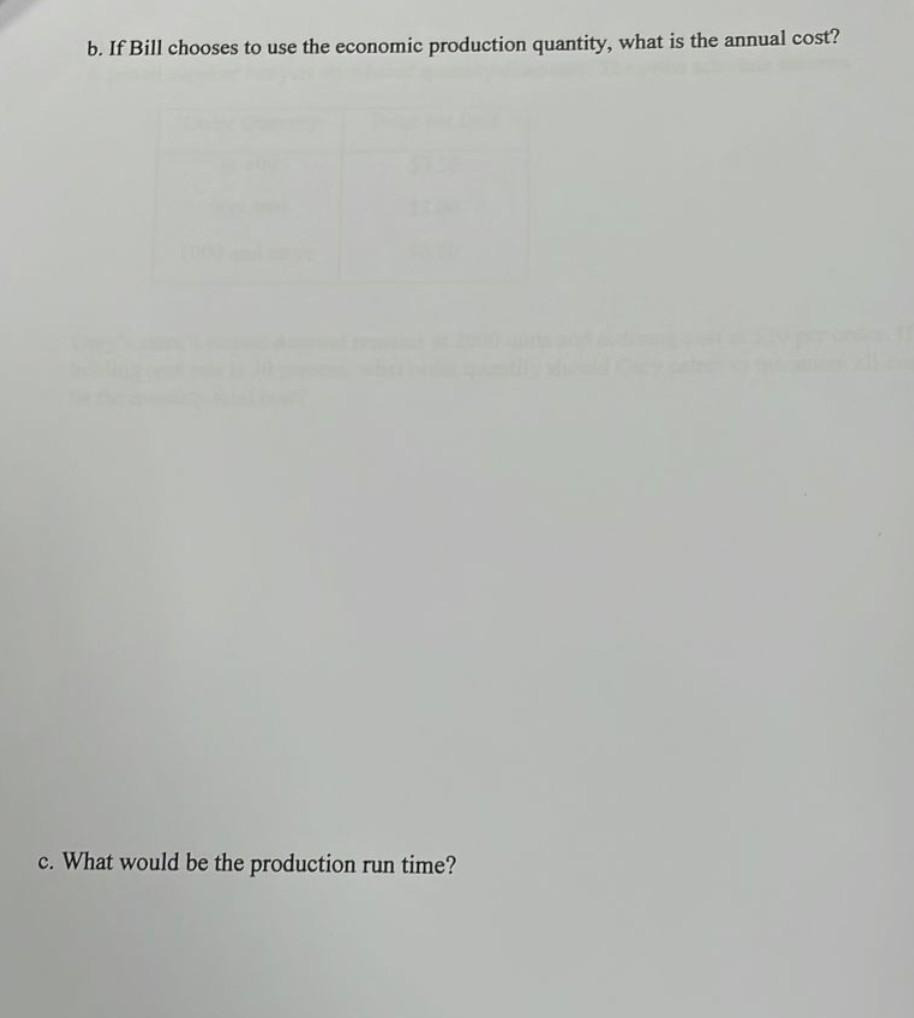 Solved Question 2 (13 marks) Billl's Ice Cream makes 4 | Chegg.com