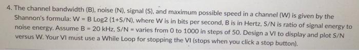 Solved This question needs to be completed using Labview. | Chegg.com