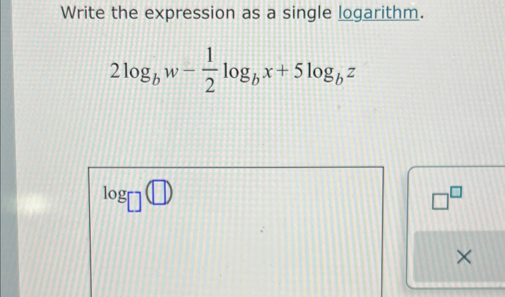 Solved Write the expression as a single | Chegg.com