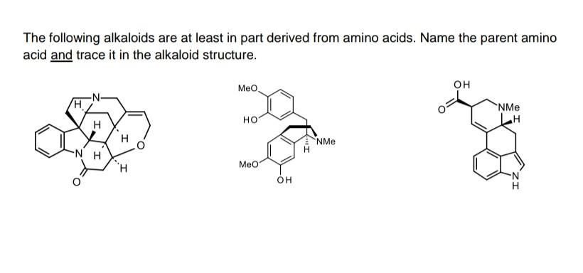 Alkaloid Structure