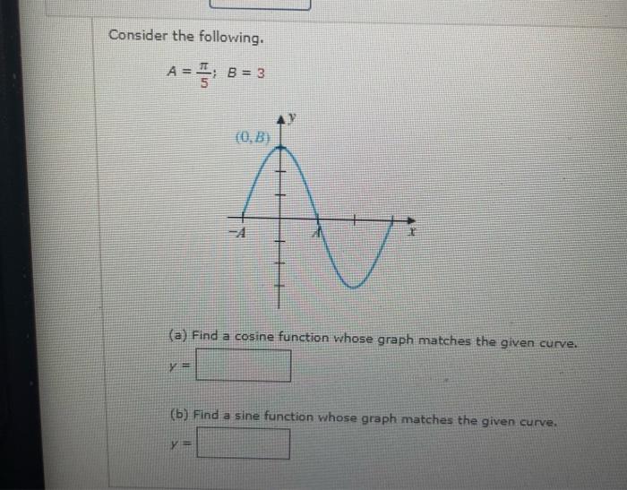 Solved Consider the following. A = ²; B = 3 1 (0,5) A (a) | Chegg.com