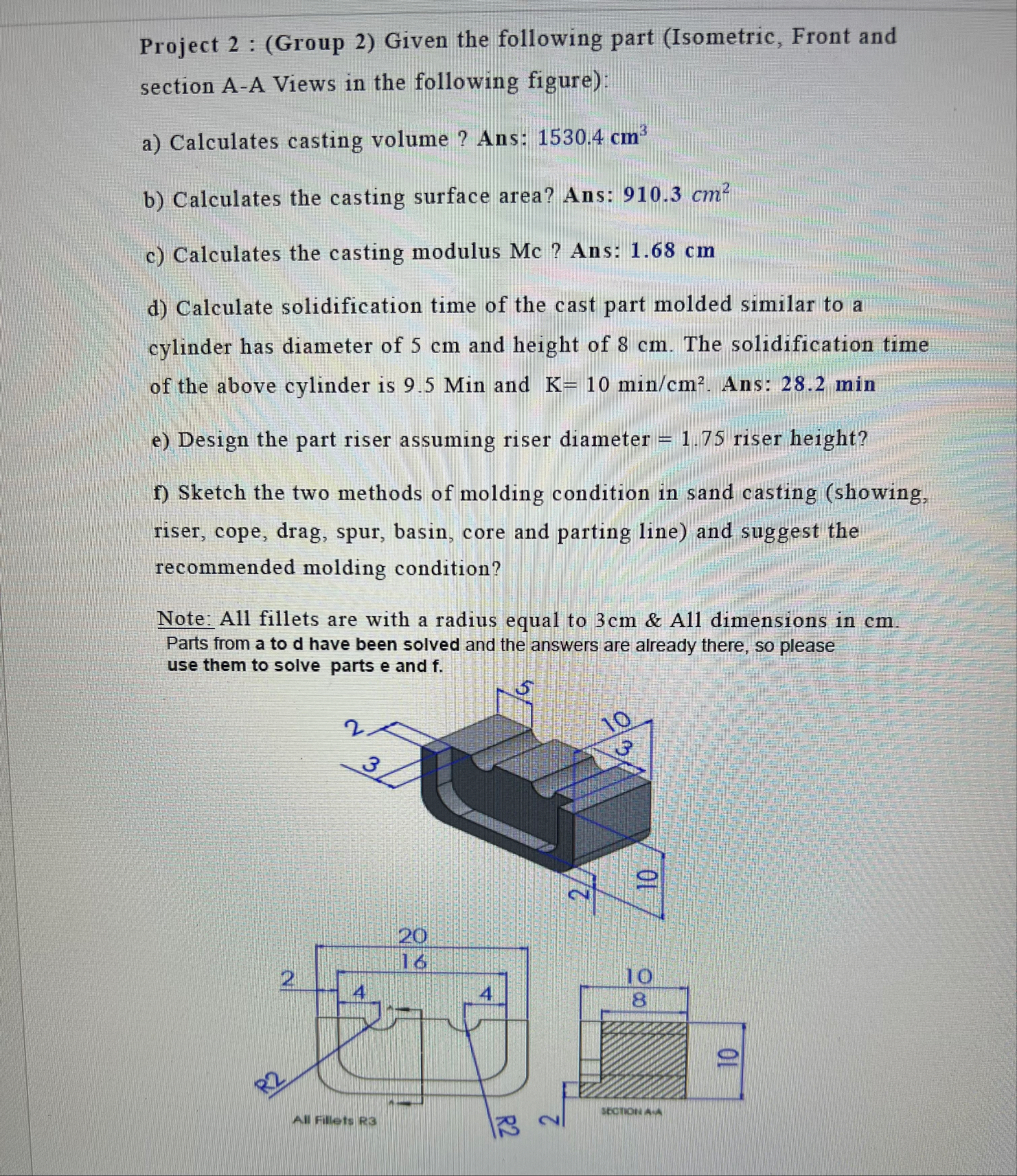Solved Project 2 ﻿: (Group 2) ﻿Given the following part | Chegg.com