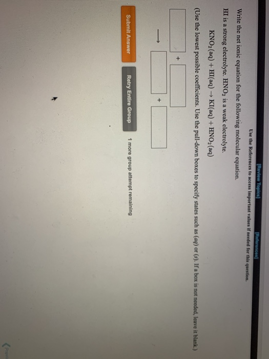 Solved [Review Toples References Use the References to | Chegg.com
