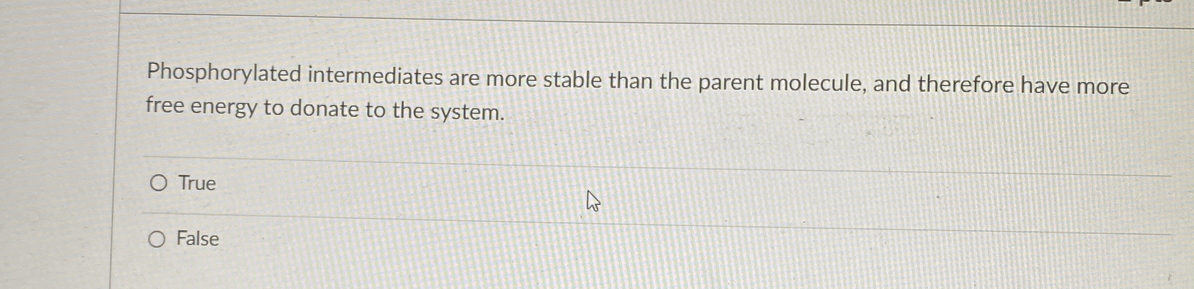 Solved Phosphorylated intermediates are more stable than the | Chegg.com