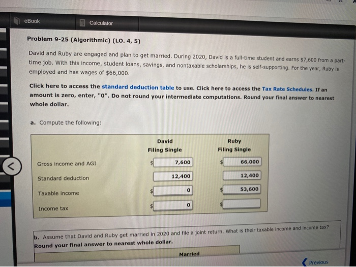 Solved eBook Calculator Problem 9-25 (Algorithmic) (LO. 4, | Chegg.com Solved eBook Calculator Problem 9-25 (Algorithmic) (LO. 4, | Chegg.com