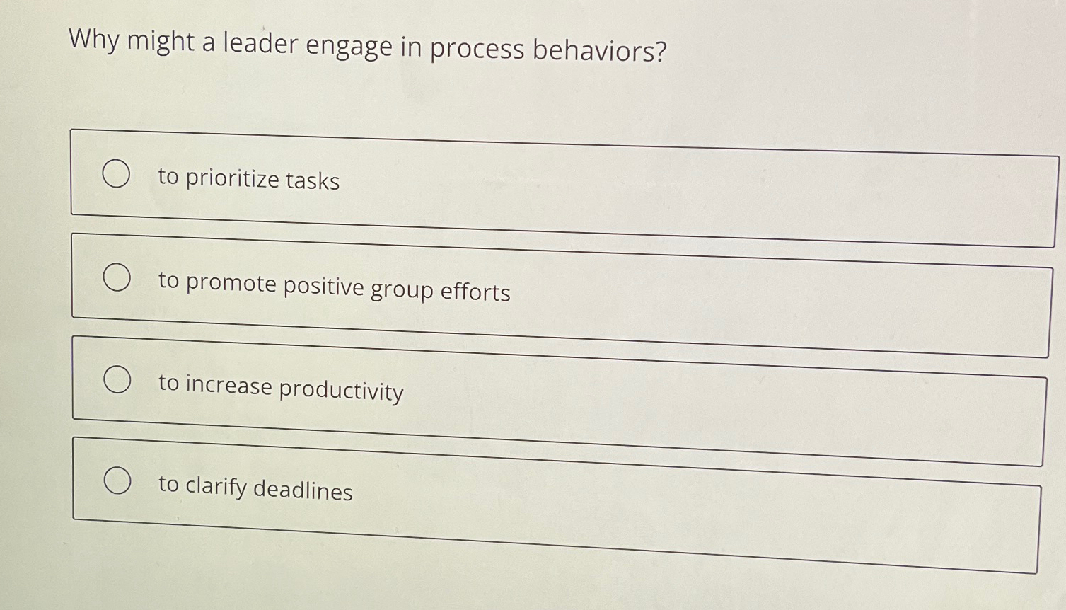 Solved Why might a leader engage in process behaviors?to | Chegg.com Solved Why might a leader engage in process behaviors?to | Chegg.com