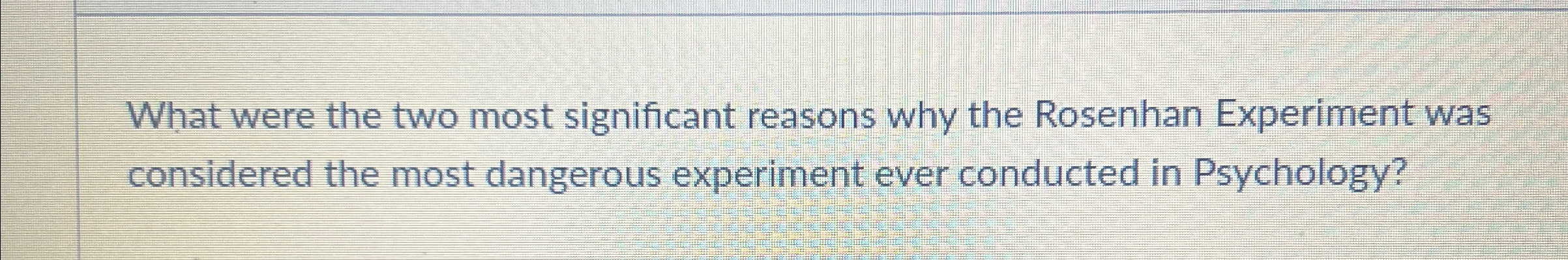 Solved What were the two most significant reasons why the | Chegg.com
