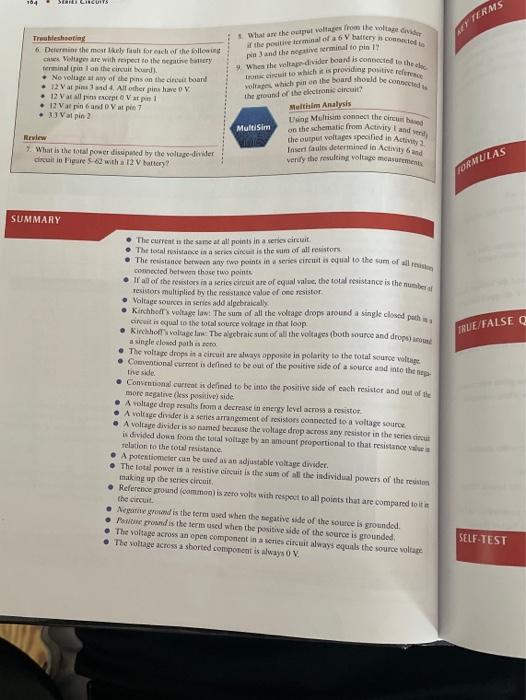 Solved APPLICATION ACTIVITY - 6 SCHON 5-10 CHECKUP 1. Deline | Chegg.com