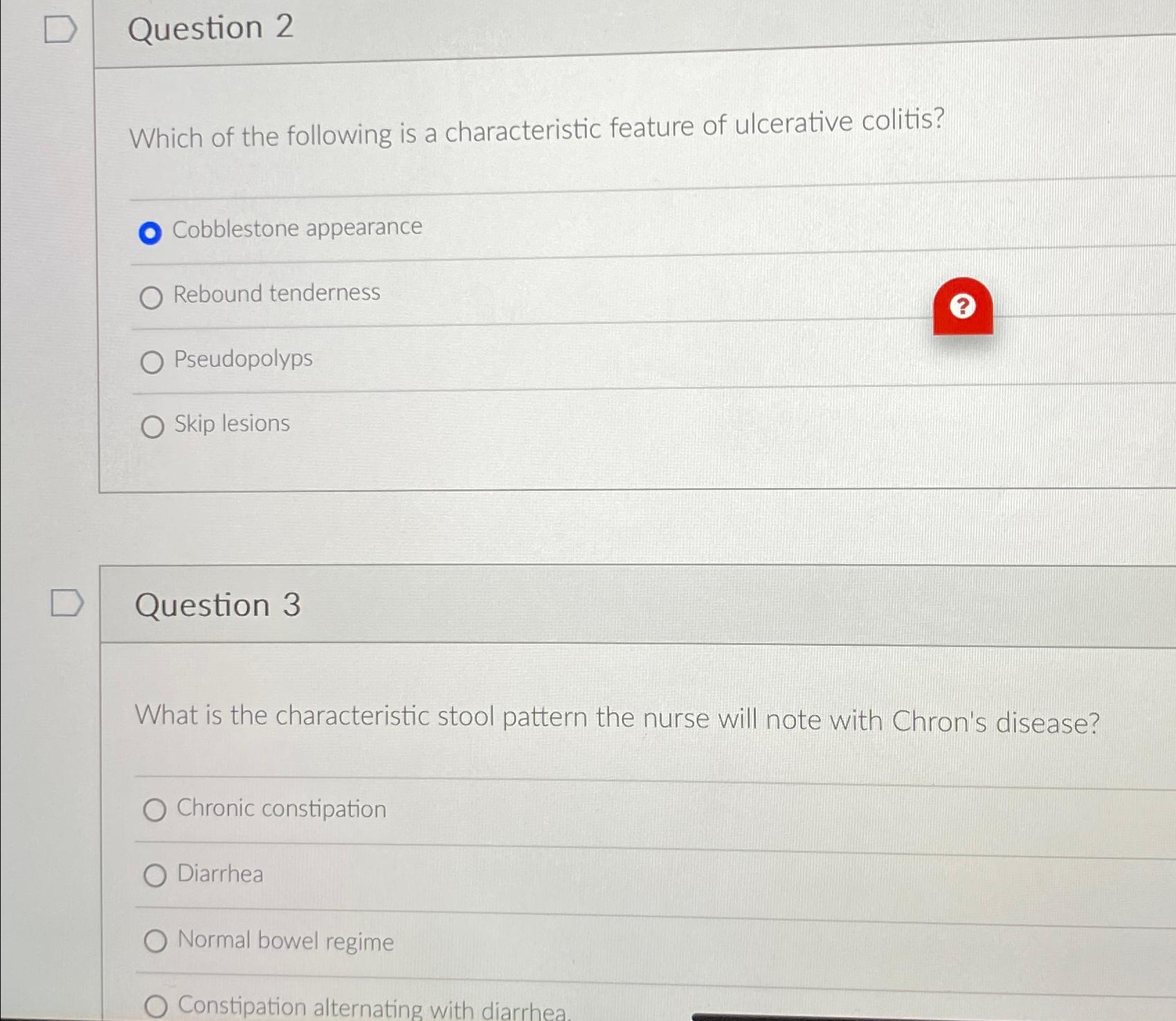 Solved Question 2Which of the following is a characteristic | Chegg.com