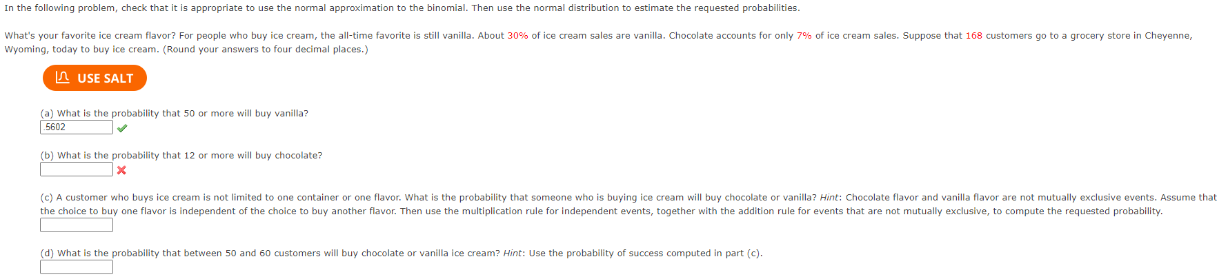 Solved In the following problem, check that it is | Chegg.com