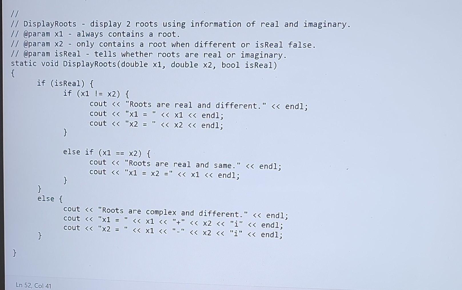 Solved There are two bugs in the starter code. One should be | Chegg.com