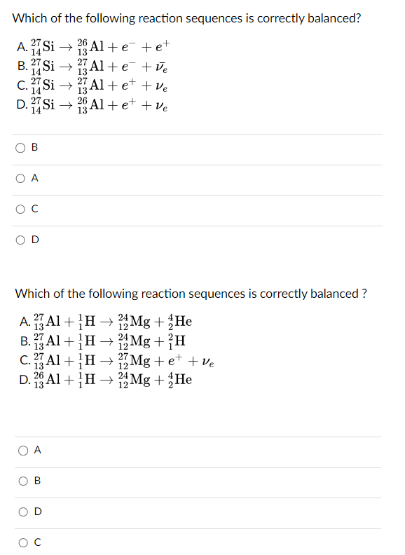 Solved Which of the following reaction sequences is | Chegg.com