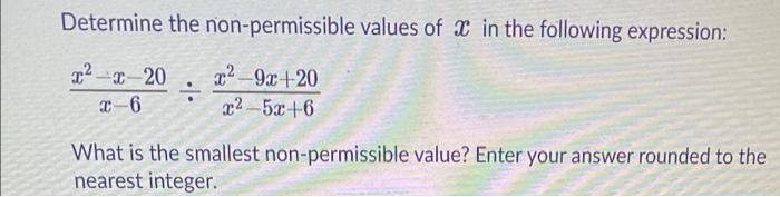 Solved Determine the non-permissible values of I in the | Chegg.com