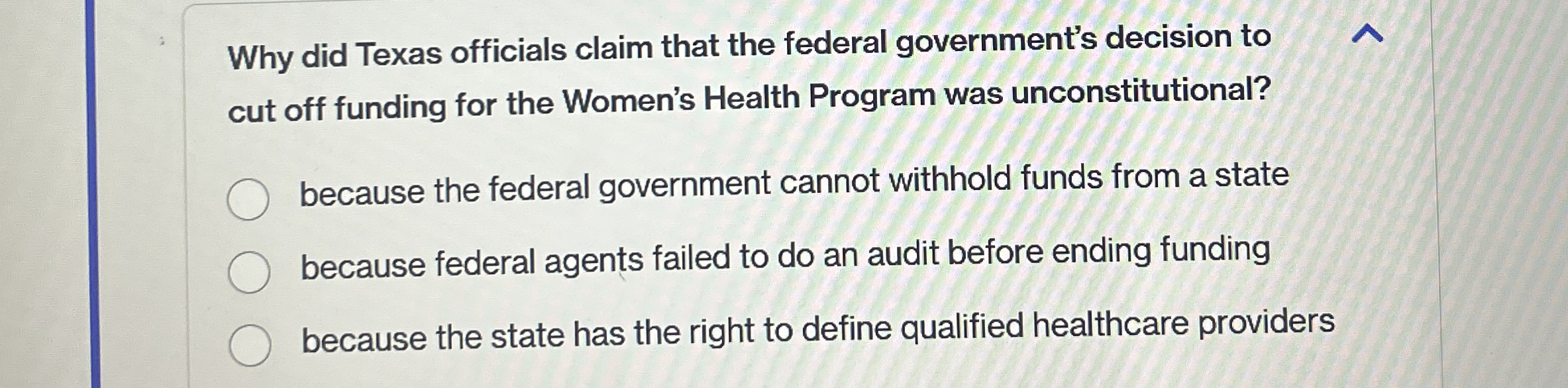 Solved Why did Texas officials claim that the federal | Chegg.com