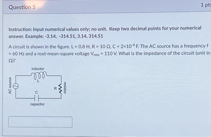 Solved Instruction Input Numerical Values Only No Unit