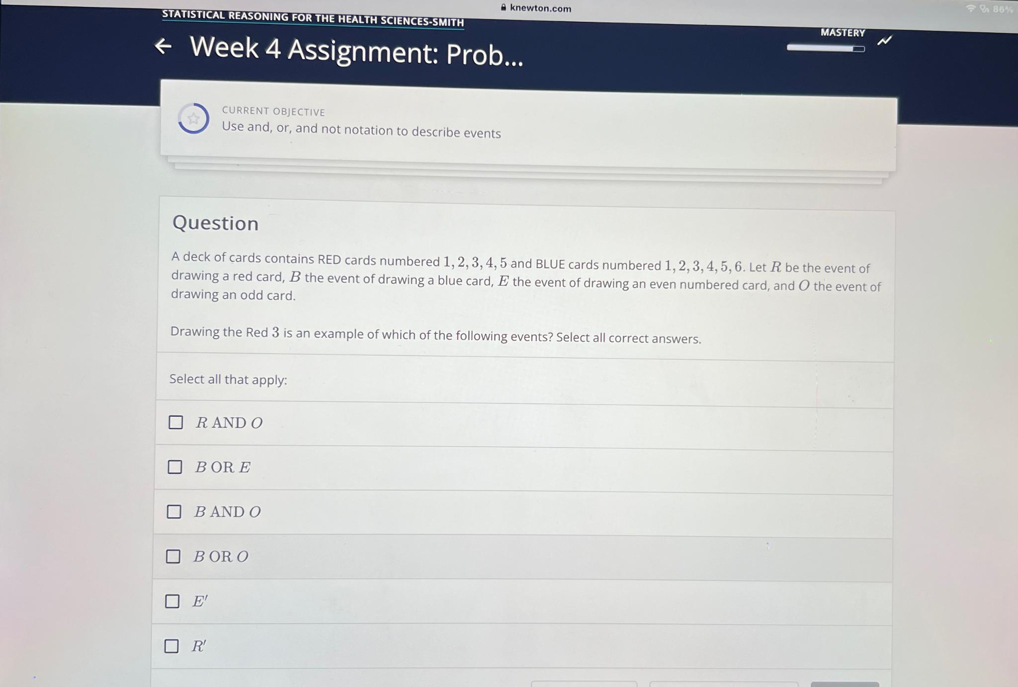 STATISTICAL REASONING FOR THE HEALTH | Chegg.com