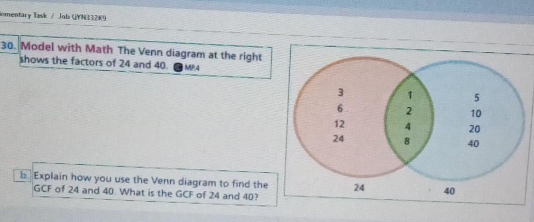 Solved Explain step by step how you use the venn diagram to | Chegg.com