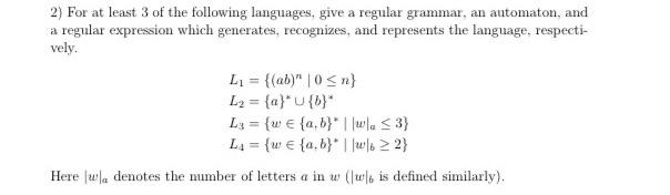 Solved give regular grammar, automaton, regular expression | Chegg.com