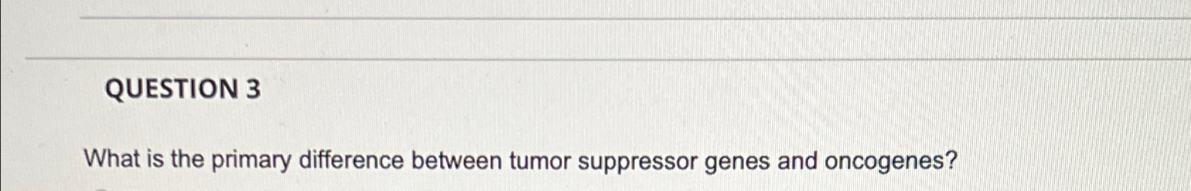 Solved QUESTION 3What is the primary difference between | Chegg.com