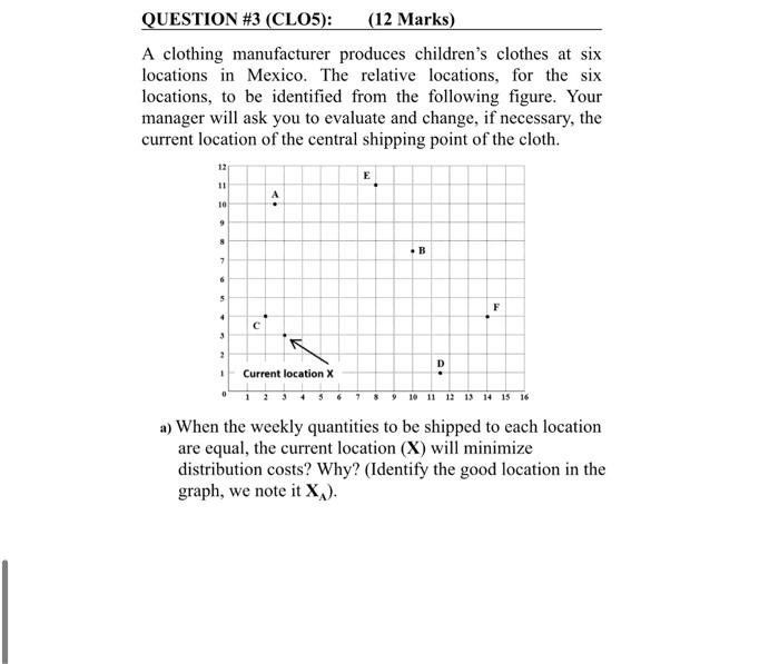 Solved Question 3 Clo5 12 Marks A Clothing 