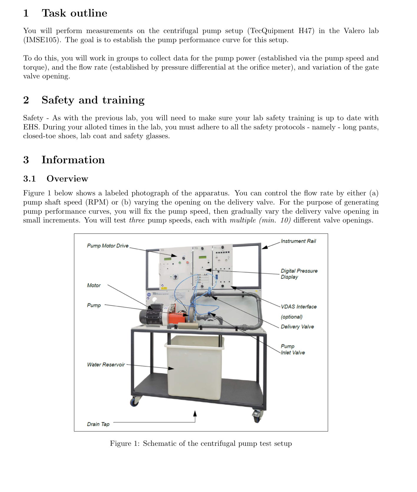 Solved 1 ﻿Task outlineYou will perform measurements on the | Chegg.com