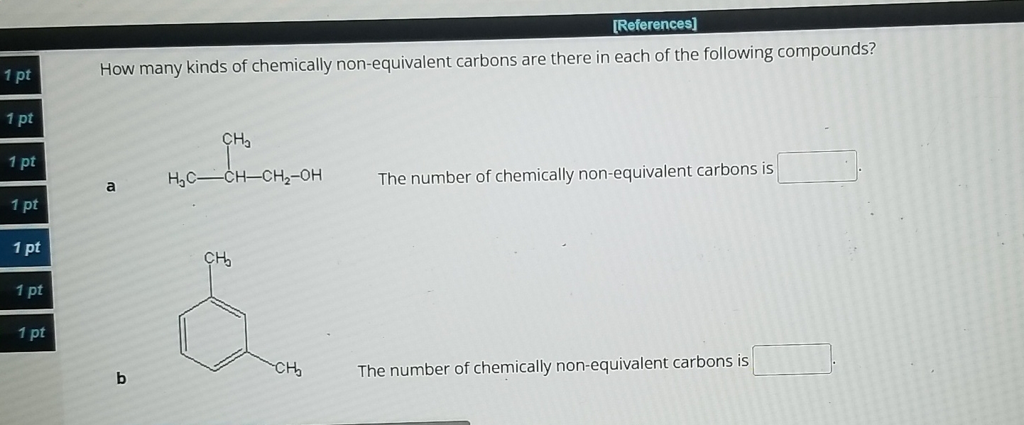 Solved [References]How many kinds of chemically | Chegg.com