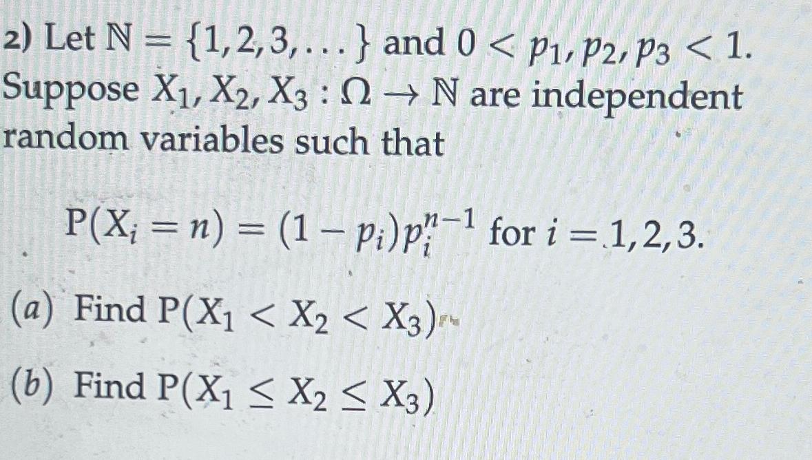 Solved Let N={1,2,3,dots} ﻿and | Chegg.com
