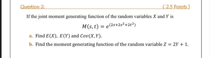 Solved Question 2 (2.5 Points) If the joint moment | Chegg.com
