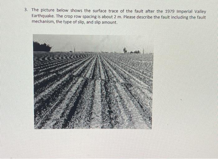 Solved The picture below shows the surface trace of the | Chegg.com