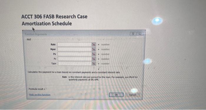 Solved Please help set up the table for payment for 5 years | Chegg.com