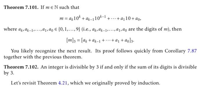 Solved Theorem 7.101. If m∈N such that | Chegg.com