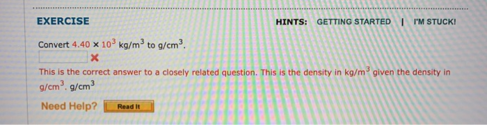 Solved EXERCISE HINTS: GETTING STARTED I'M STUCKI Convert | Chegg.com
