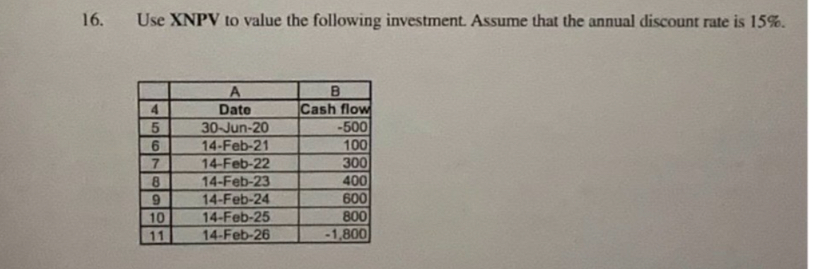 Please use Excel and give formulas and explanation | Chegg.com