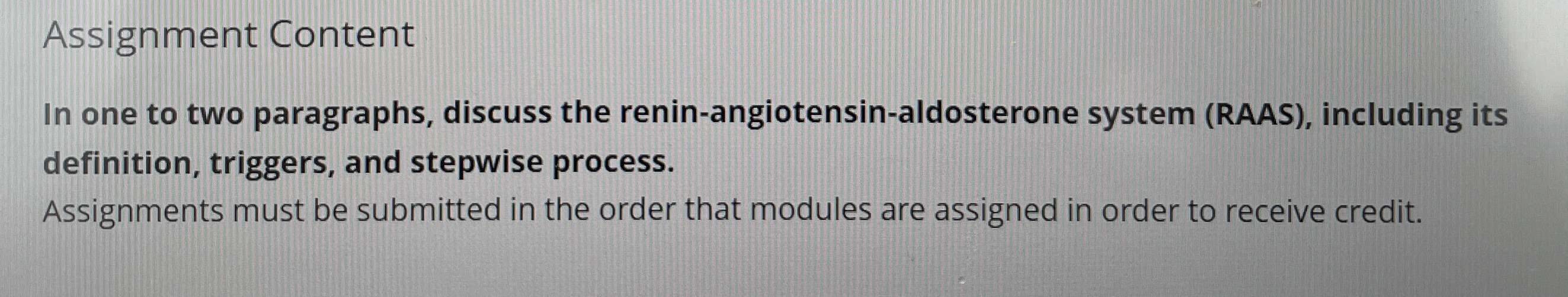 Solved Assignment ContentIn one to two paragraphs, discuss | Chegg.com