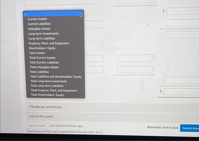 Solved Current Attempt in Progress The accounts in the | Chegg.com