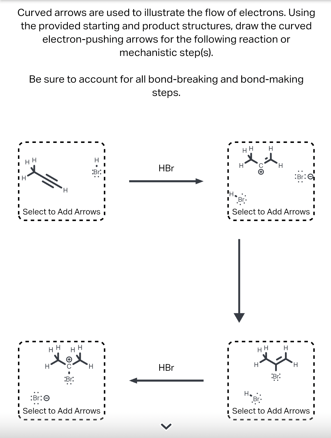 Solved Curved arrows are used to illustrate the flow of | Chegg.com