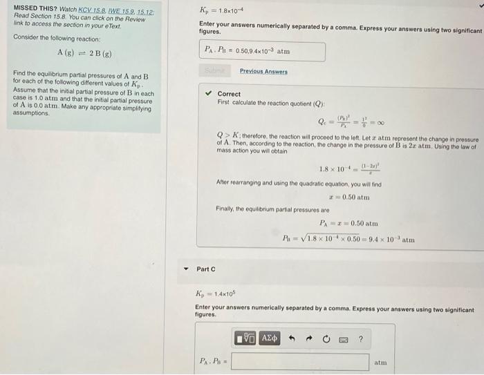 Solved Fead Section 15.8. You can click link to arceess the | Chegg.com